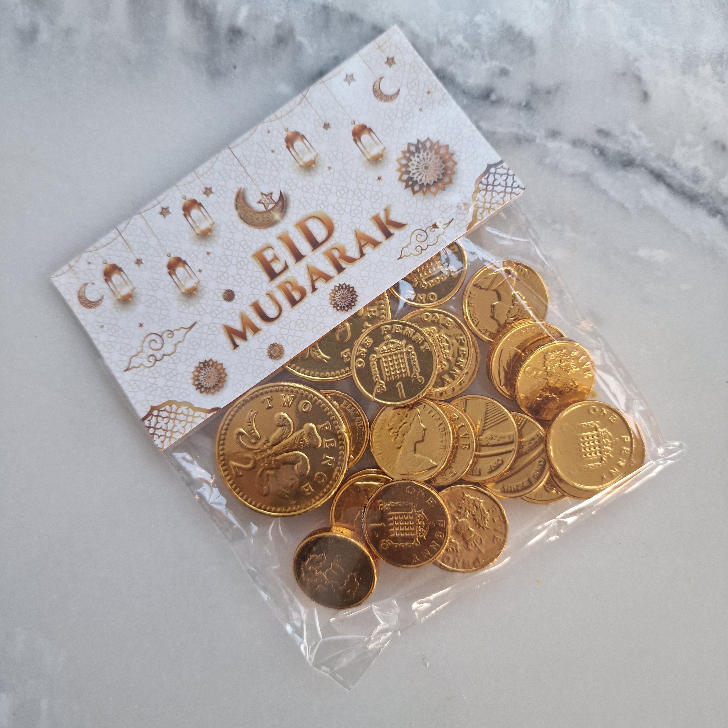 Eid Mubarak Chocolate Coins – Moreishsweetsco